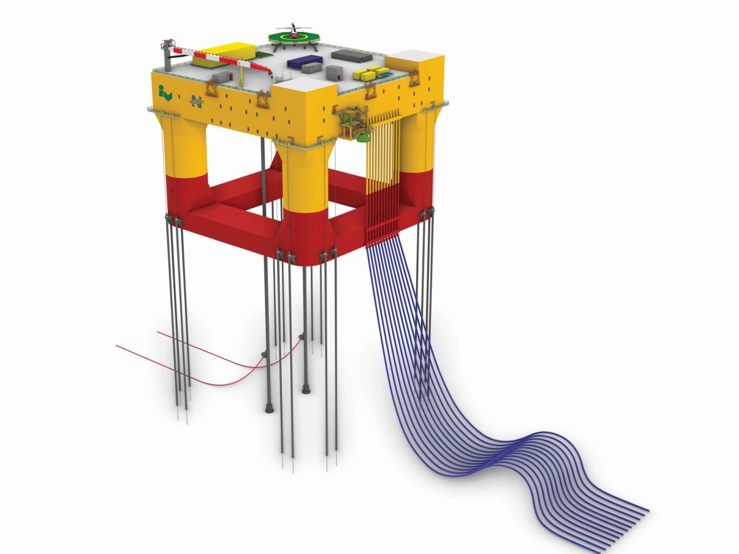 Floating offshore substation model test shows potential - Nevesbu