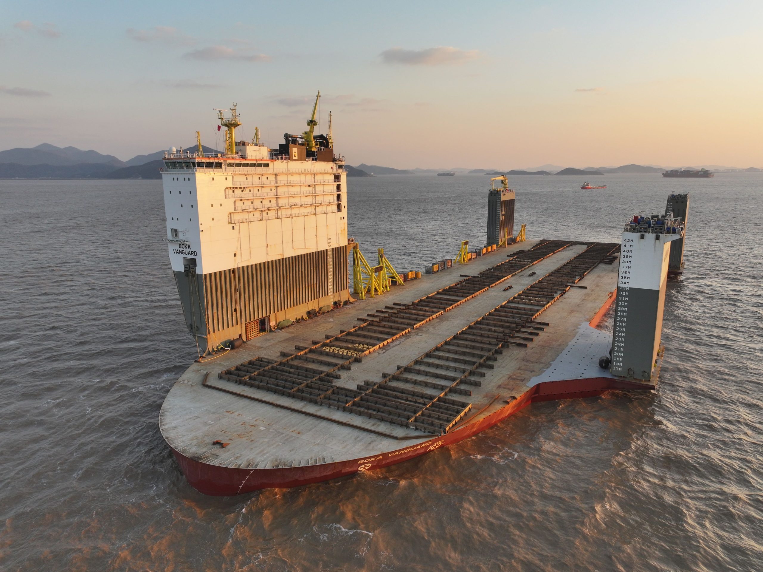 Engineering on a global scale: the widening of the BOKA Vanguard - Nevesbu